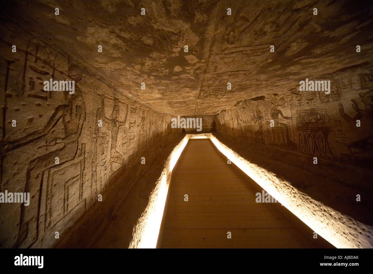 Store room for offerings to the gods in the Temple of Abu Simbel Upper ...