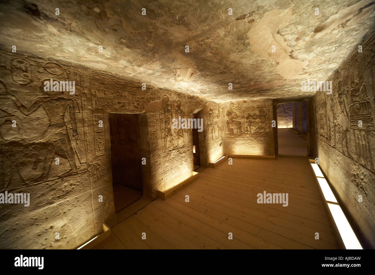 Store room for offerings to the gods in the Temple of Abu Simbel Upper ...