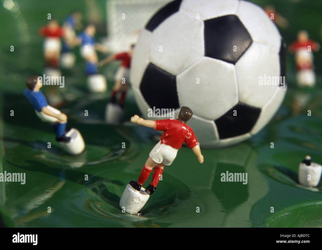 table football game Stock Photo - Alamy