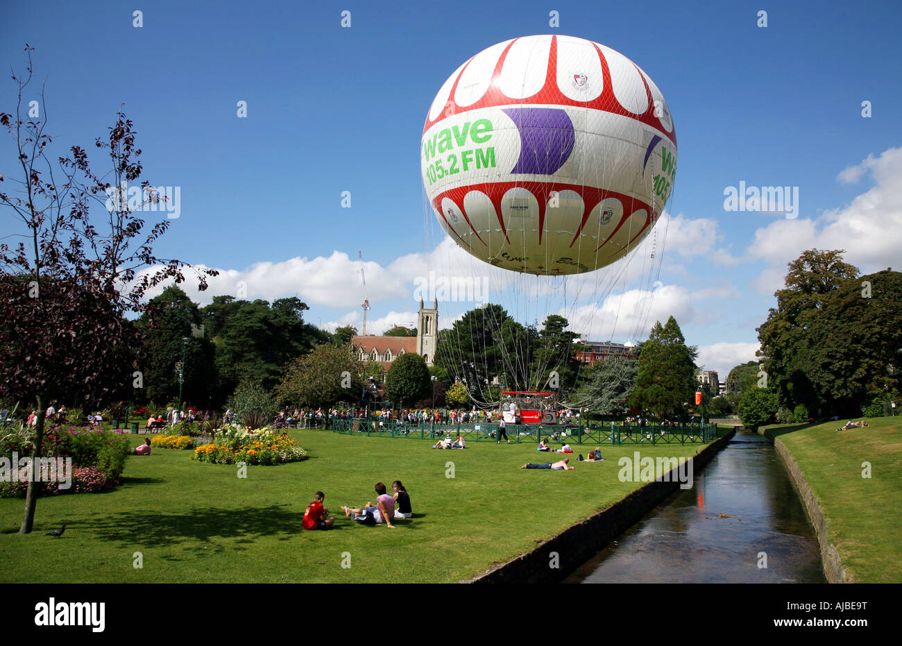 Captive balloon from Central Gardens takes visitors for a high ride ...