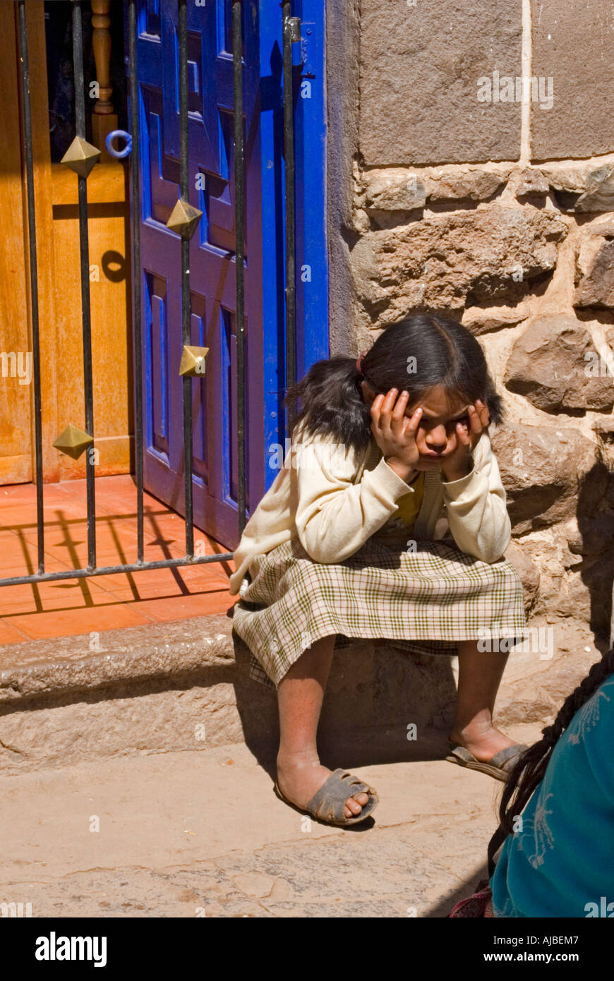 Native inca incan girl child hi-res stock photography and images - Alamy