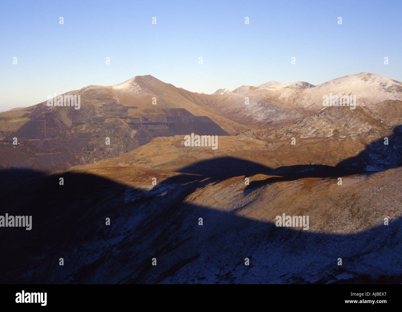 elidir and glyderau mountains in snowdonia, north wales Stock Photo - Alamy
