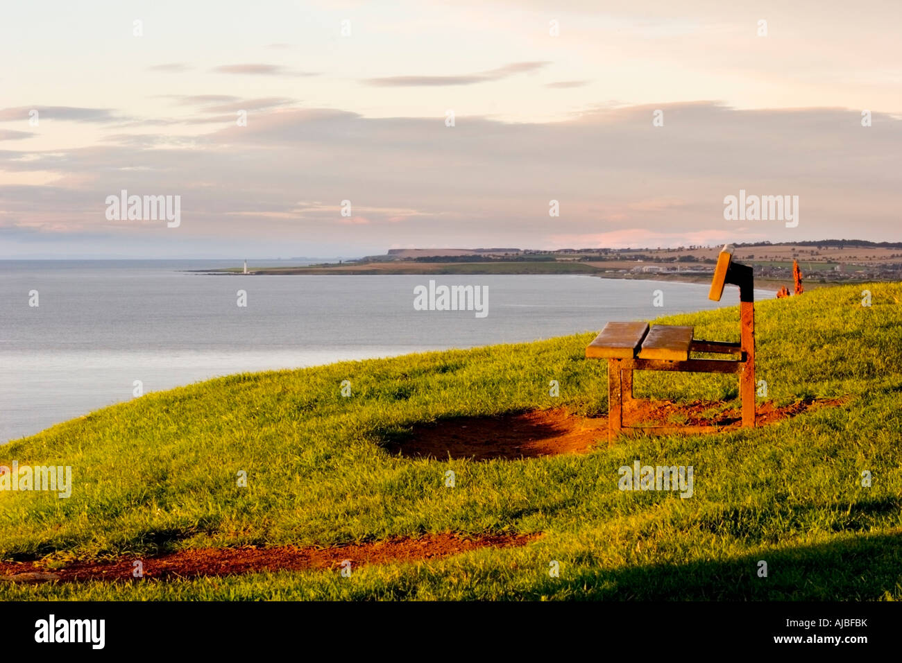 Bench cliff scotland hi-res stock photography and images - Alamy