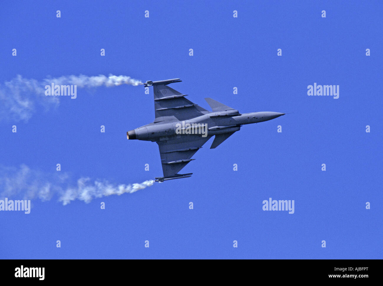 The Saab JAS 39 Gripen Swedish Fighter Aircraft Stock Photo - Alamy
