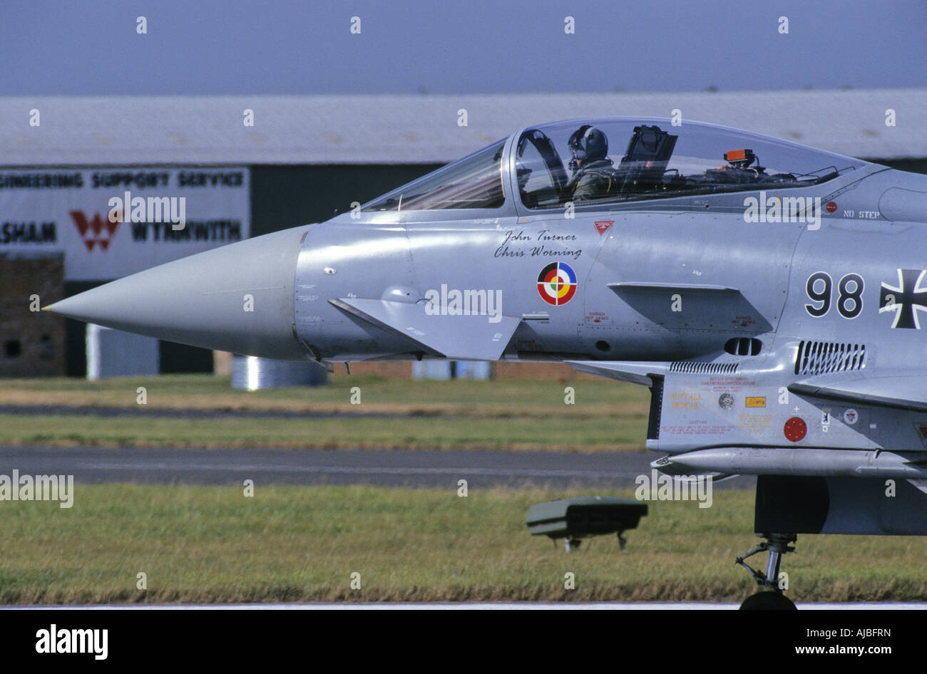 The Eurofighter Typhoon Fighter Aircraft Stock Photo - Alamy