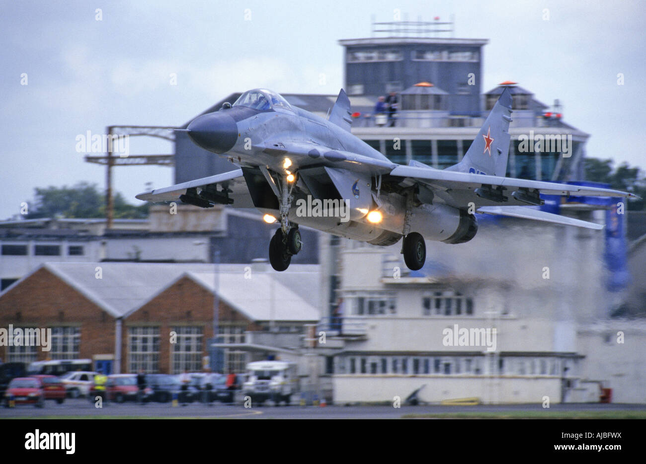 The Mikoyan MiG-29 Fulcrum jet fighter aircraft Stock Photo - Alamy