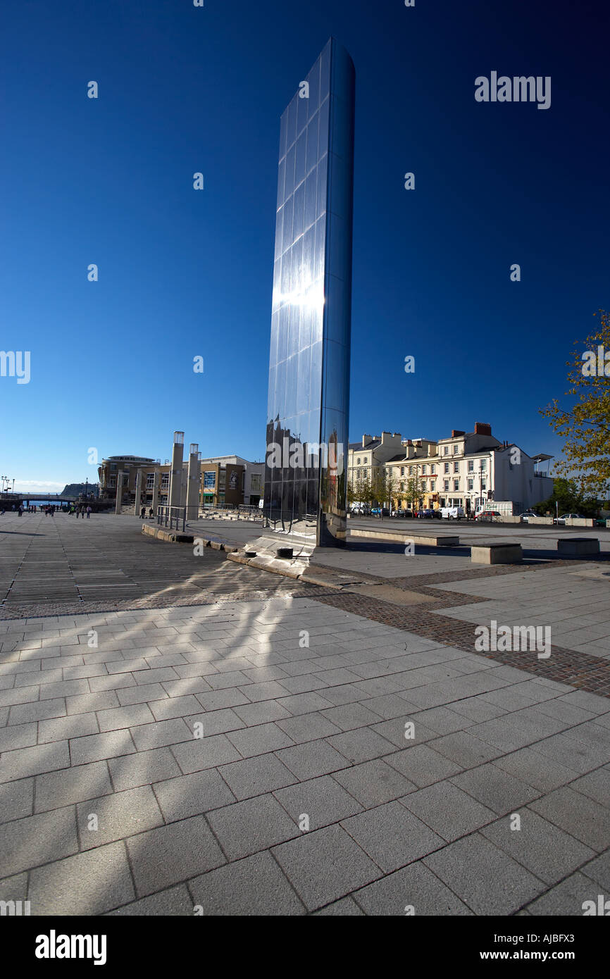 Water Sculpture Cardiff Bay High Resolution Stock Photography and ...