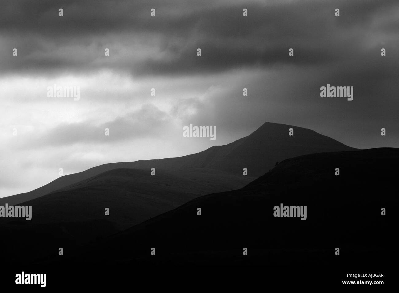 Cribyn Brecon Beacons Wales UK Stock Photo - Alamy