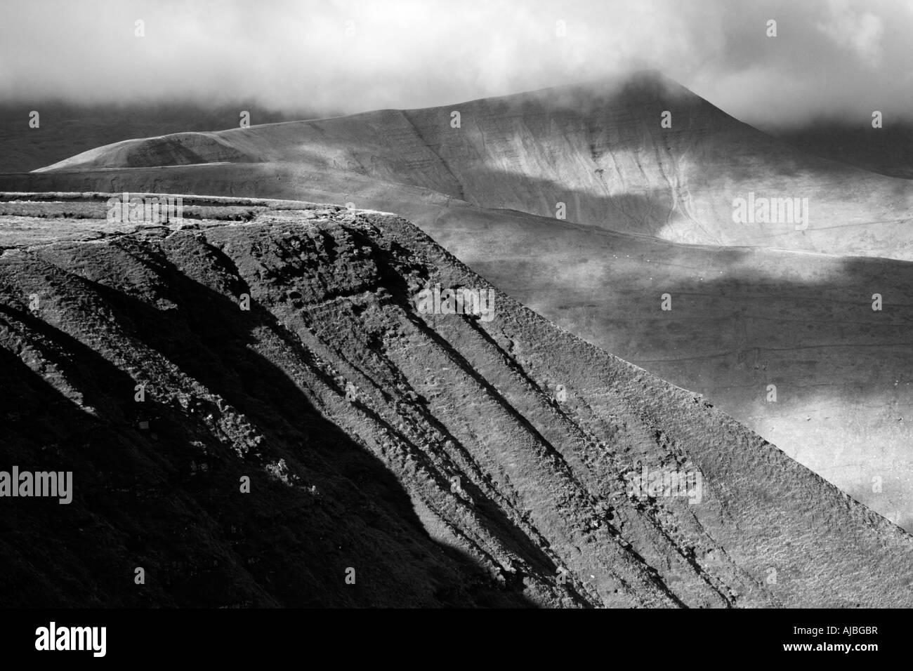 Cribyn Brecon Beacons Wales UK Stock Photo - Alamy