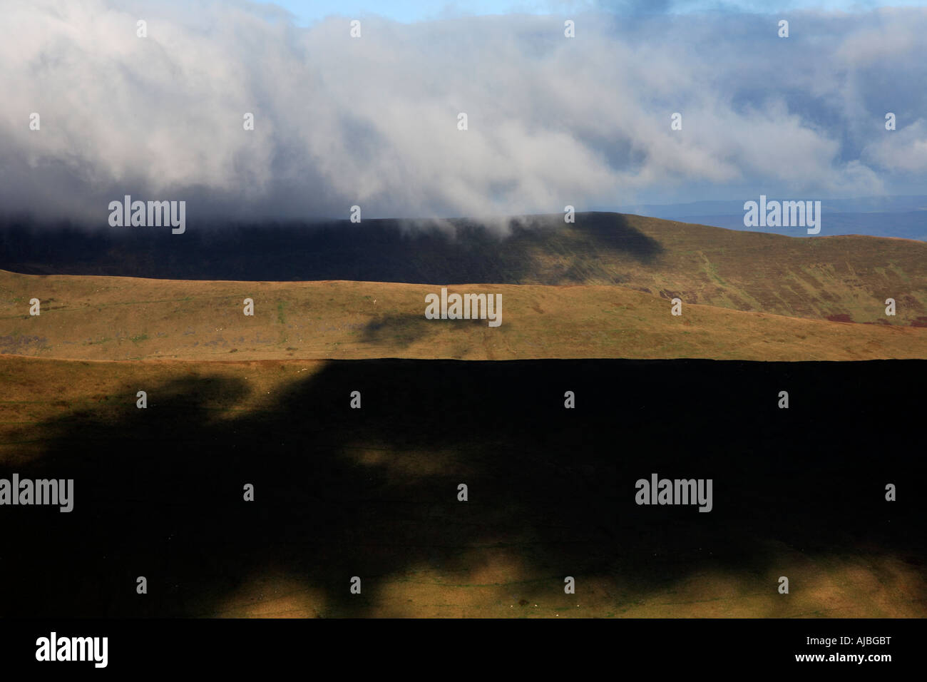 Cribyn Ridge Brecon Beacons Wales UK Stock Photo - Alamy