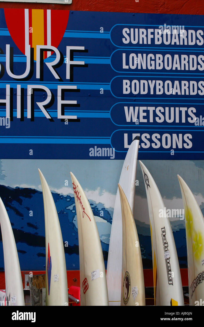 Australia surf board hire hi-res stock photography and images - Alamy