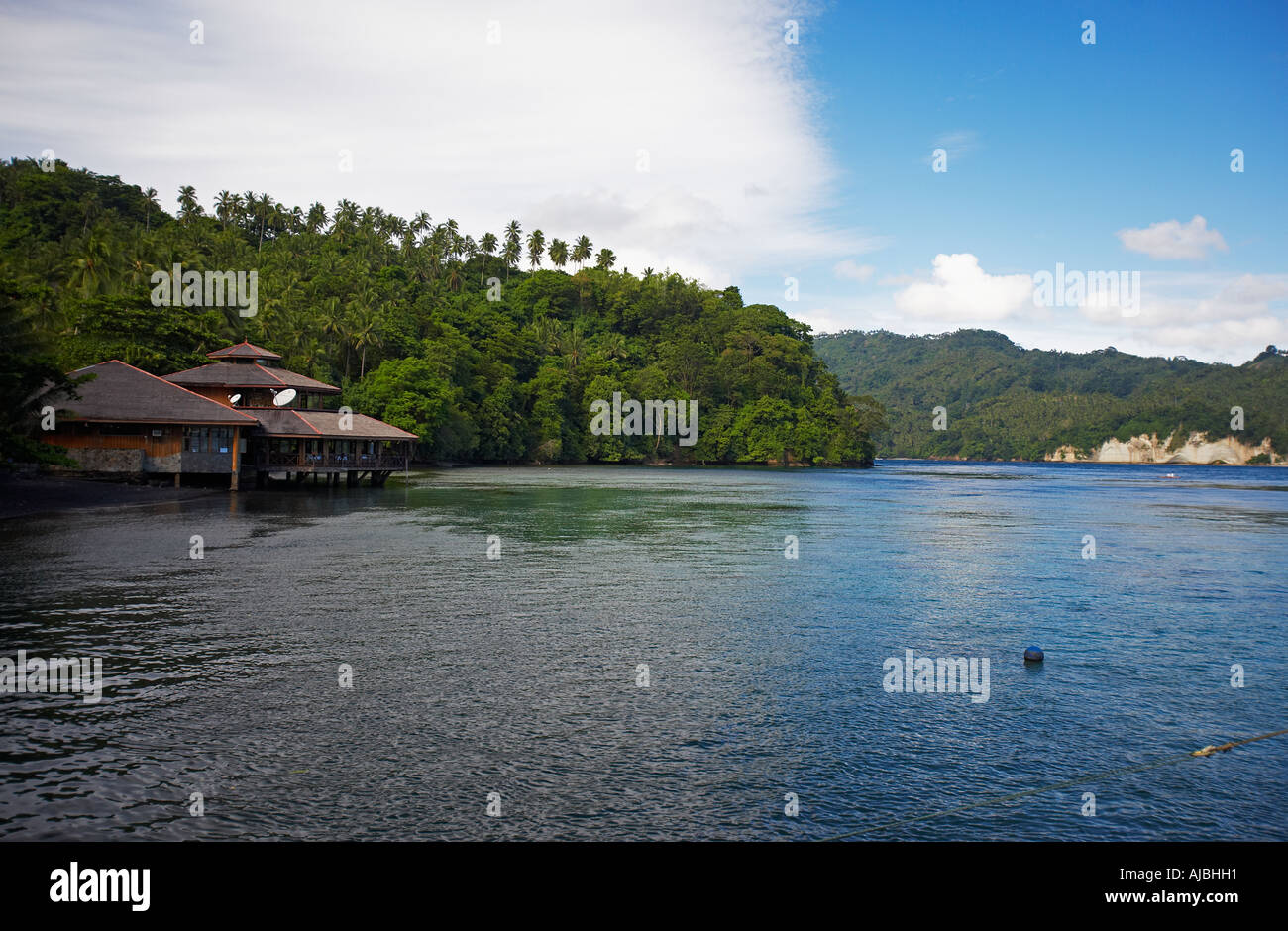 Kungkungan Bay Resort Lembeh Straits Sulawesi Indonesia Stock Photo - Alamy