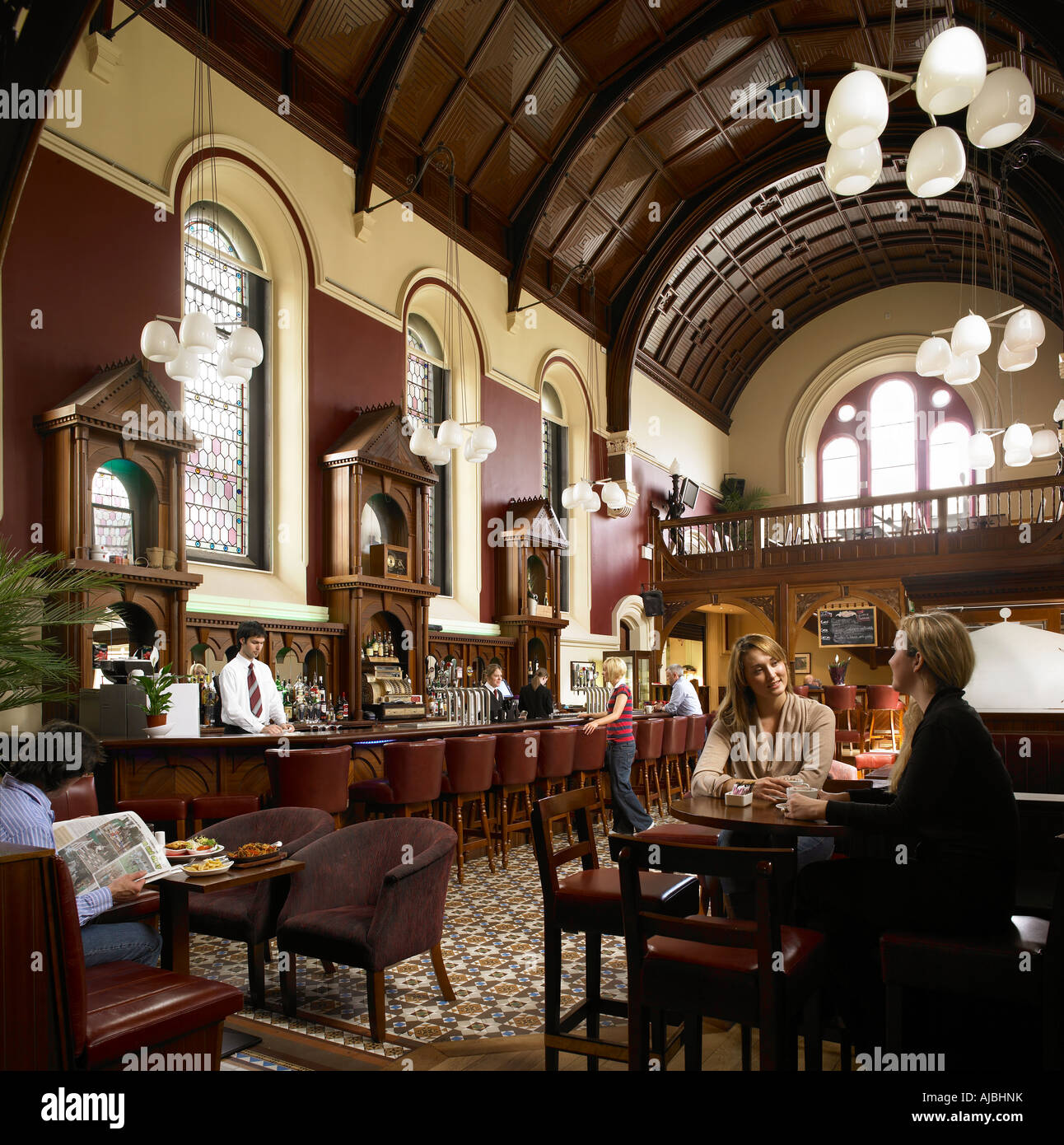 An Irish bar in Co Kildare Stock Photo - Alamy