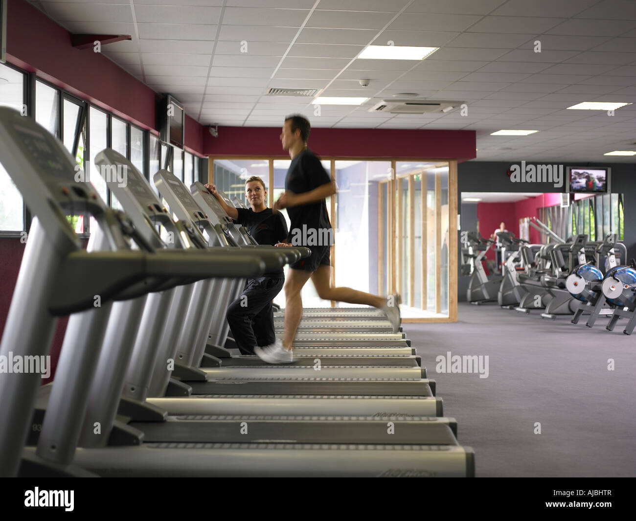 Keep fit machine hi-res stock photography and images - Alamy