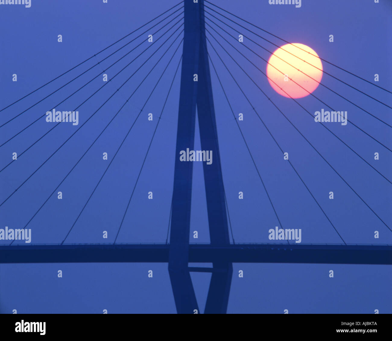 Denmark faro bridge hi-res stock photography and images - Alamy