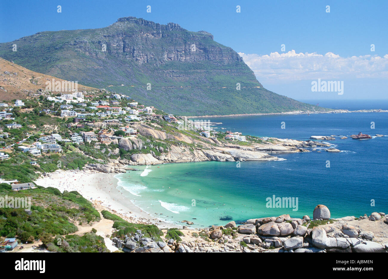 Aerial View of Llandudno Beach Stock Photo - Alamy