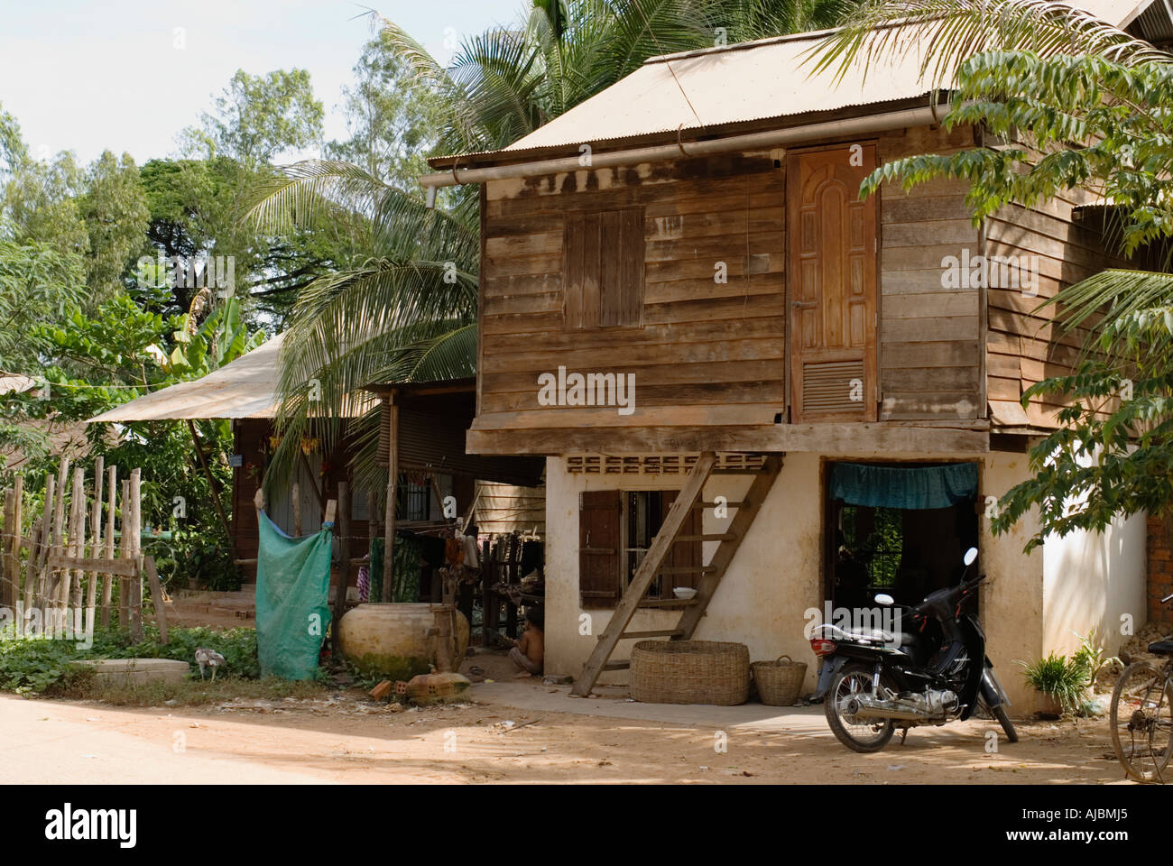 Cambodian cultural village siem reap hi-res stock photography and ...
