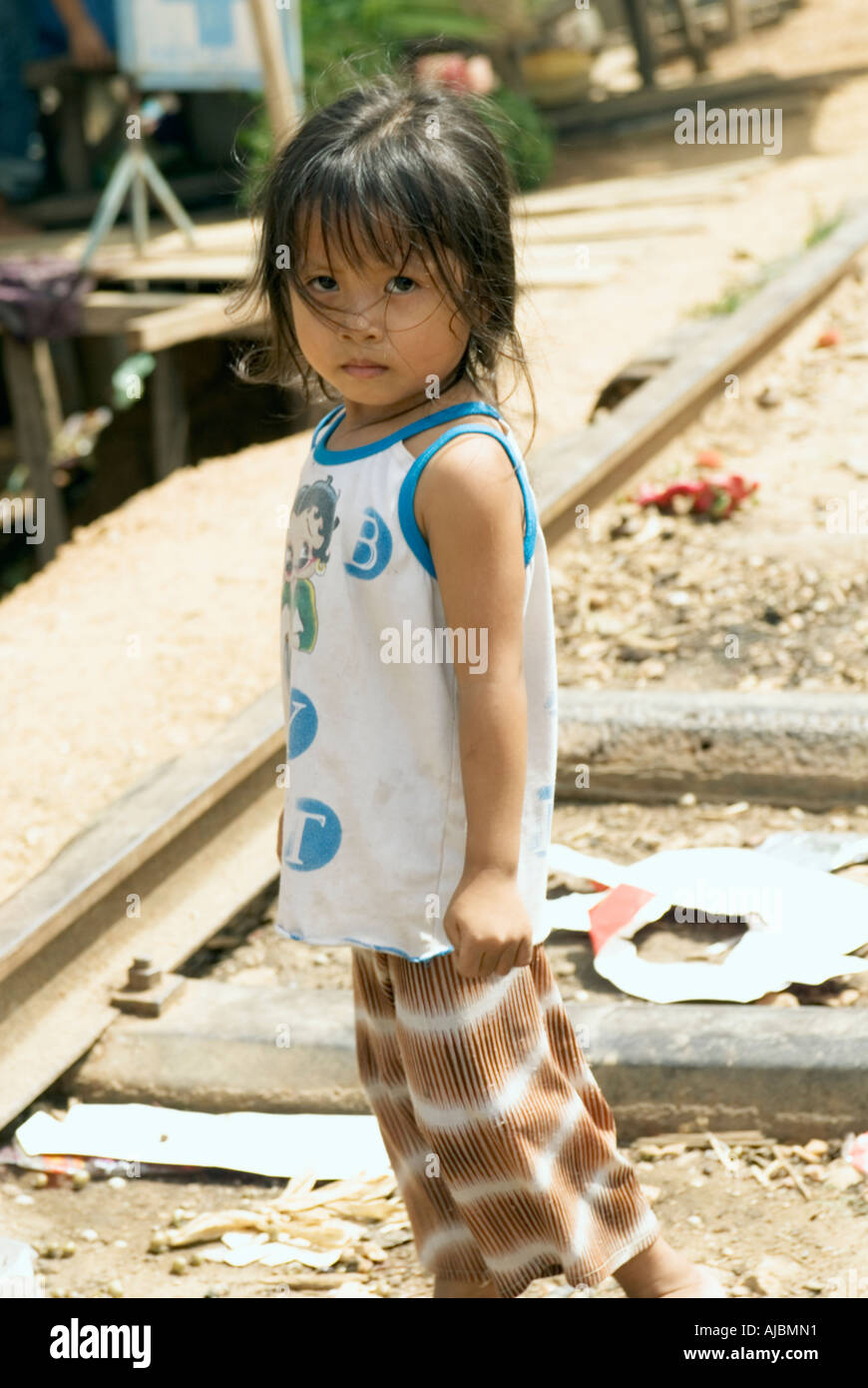 Cambodia Young Child Phnom Penh Stock Photo - Alamy