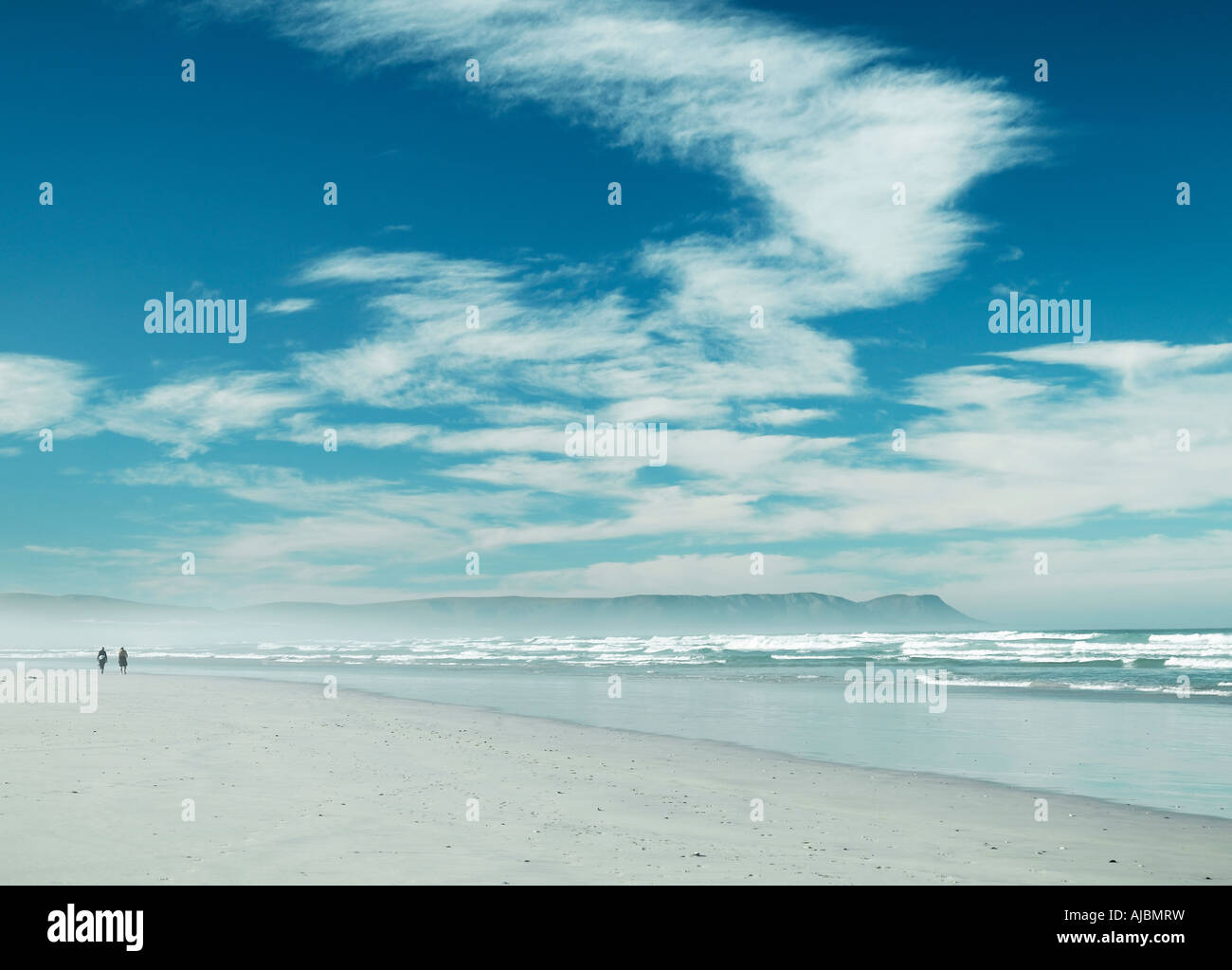 View Over Hermanus Estuary Stock Photo - Alamy