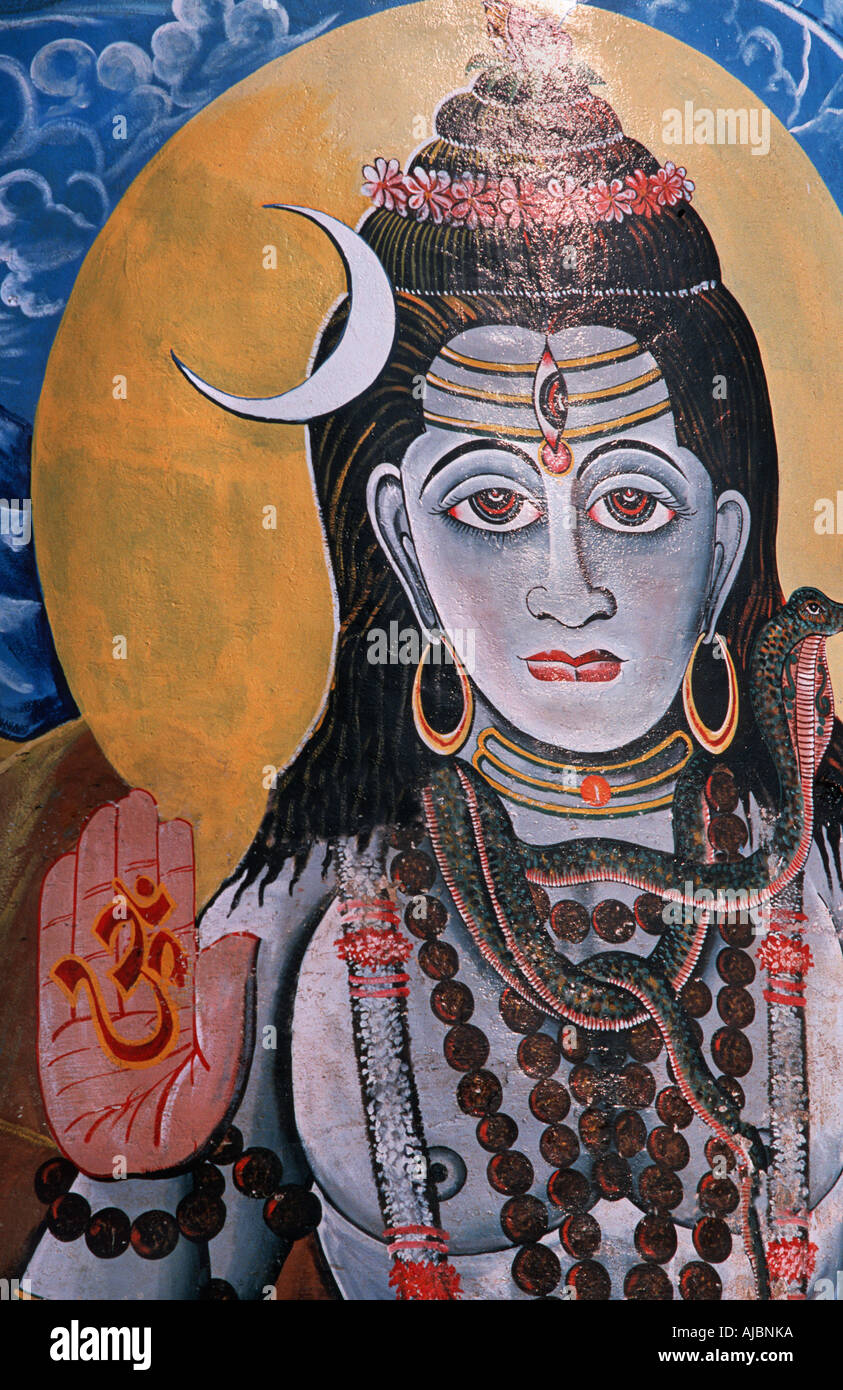 Bhagavad gita painting hi-res stock photography and images - Alamy