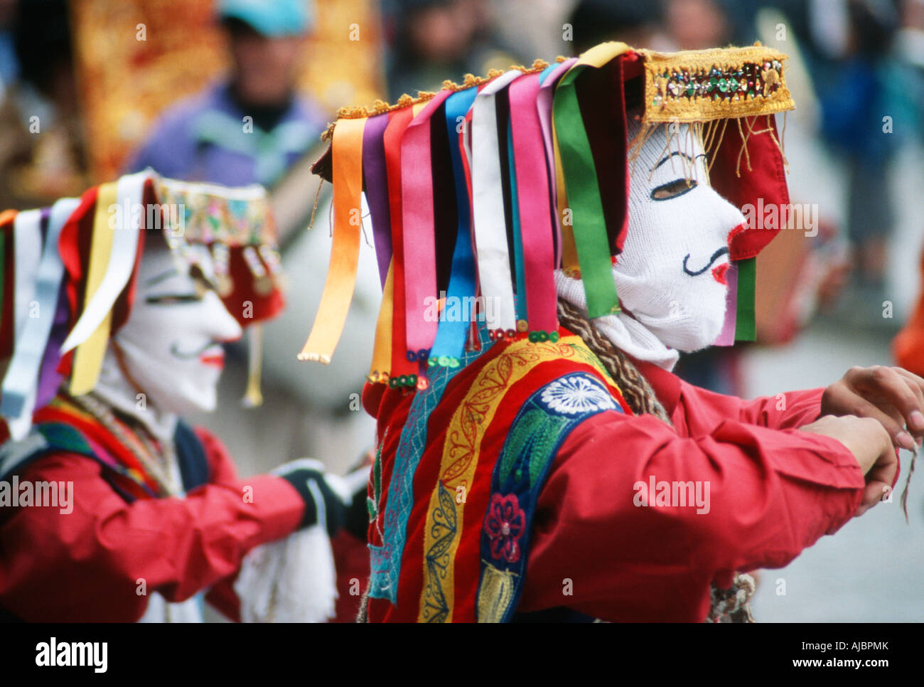 Colourful Carnival Costumes in a Parade Stock Photo - Alamy