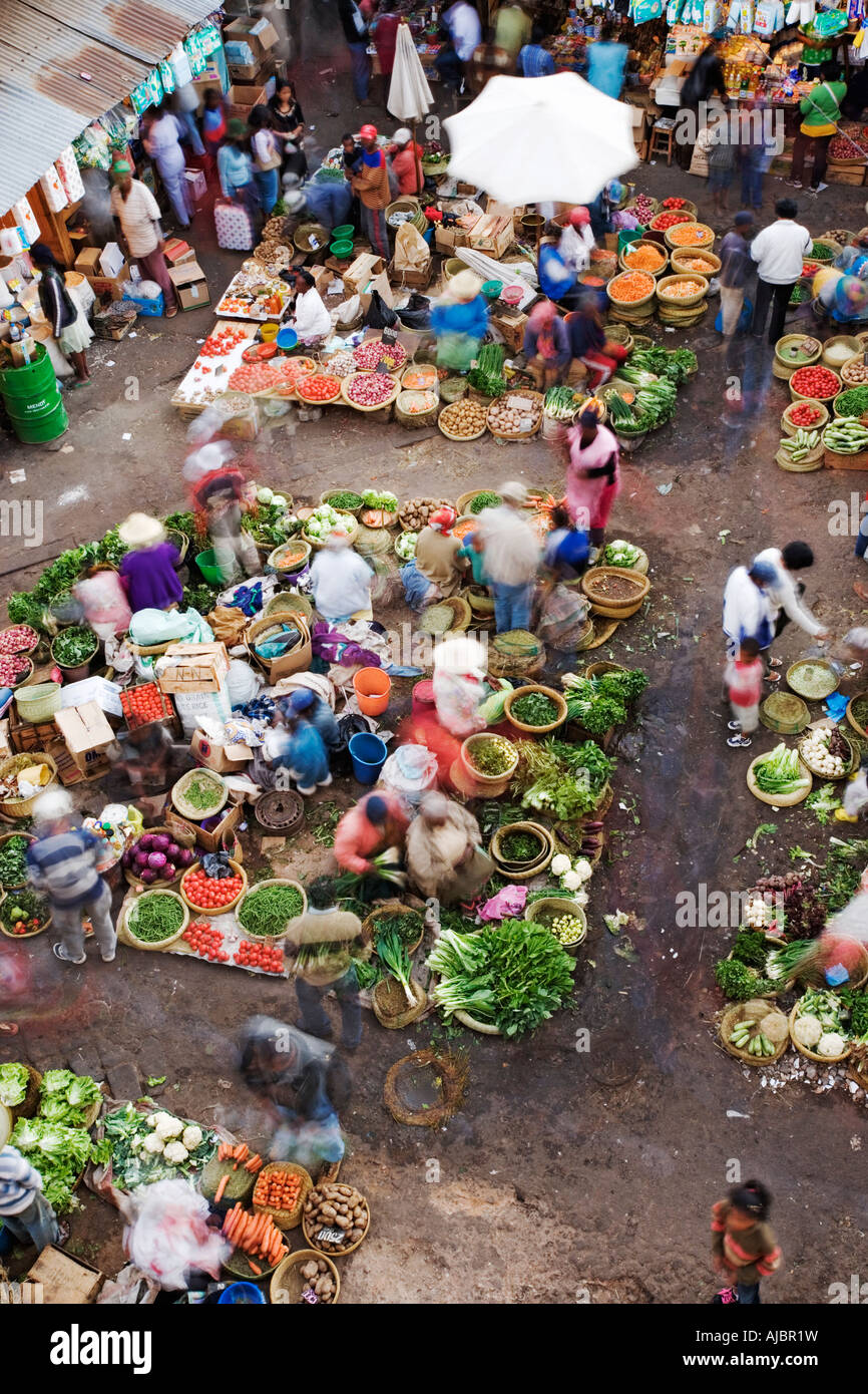 Aerial View of Market Square - Long Exposure Stock Photo - Alamy