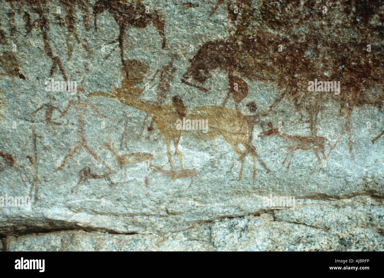 Bushman drawings hi-res stock photography and images - Alamy