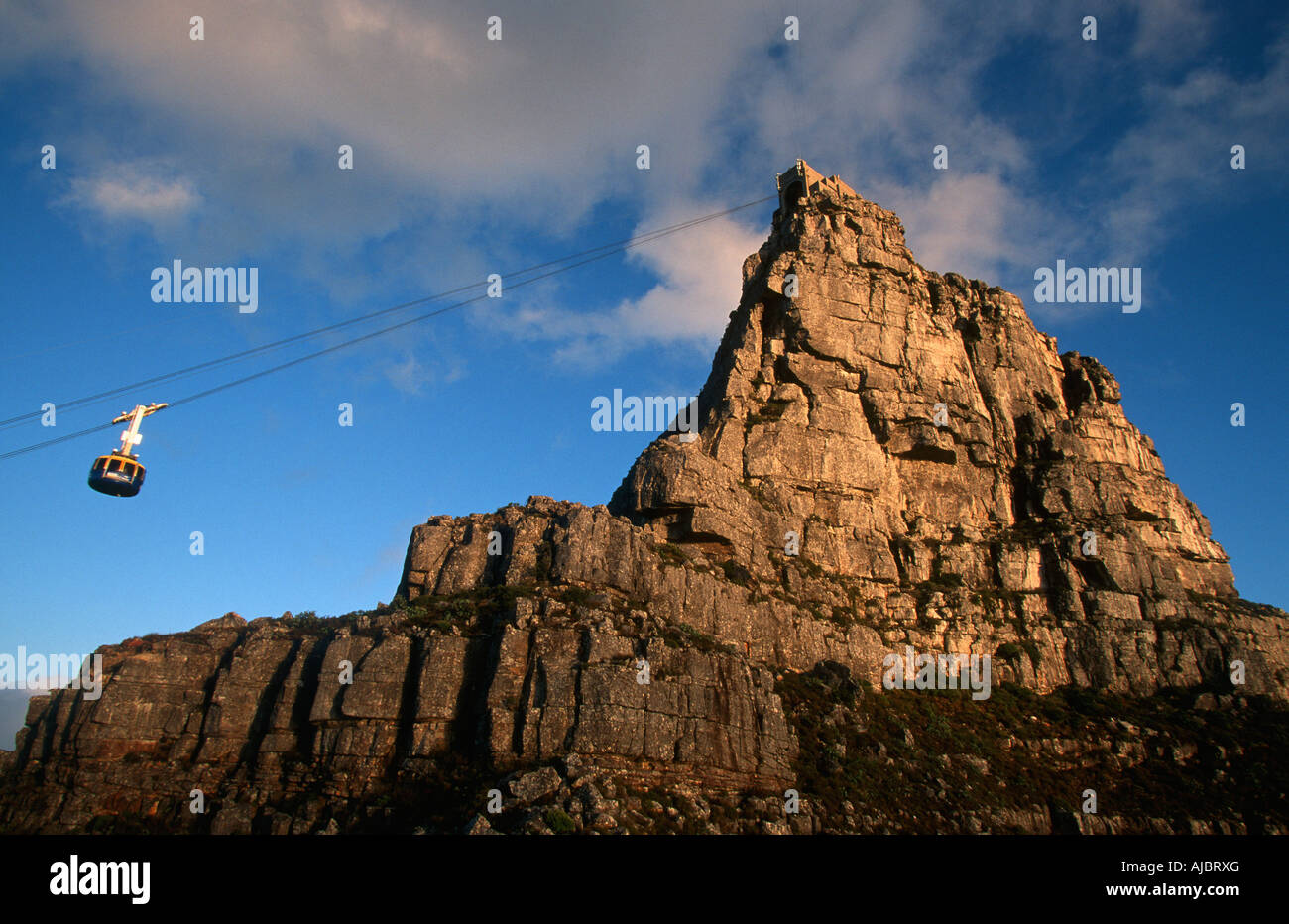 Twelve Apostles and Cableway Station View from Kloof Corner Ridge Stock ...