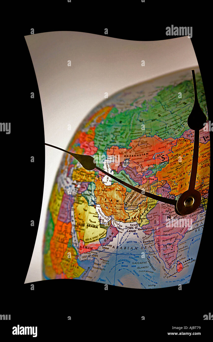 Concepts and Symbols of Global Time Stock Photo - Alamy