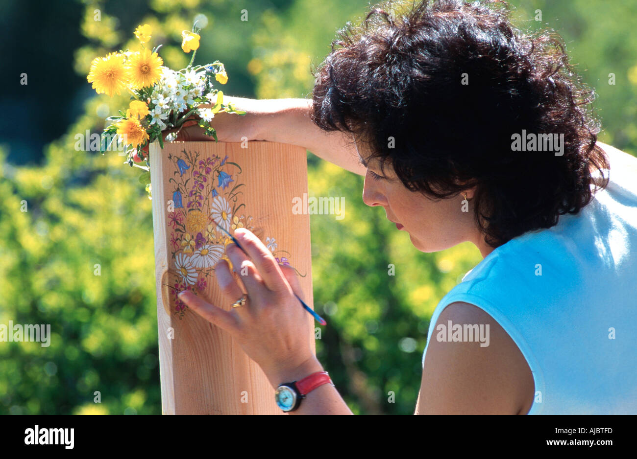 Oil painting board hi-res stock photography and images - Alamy