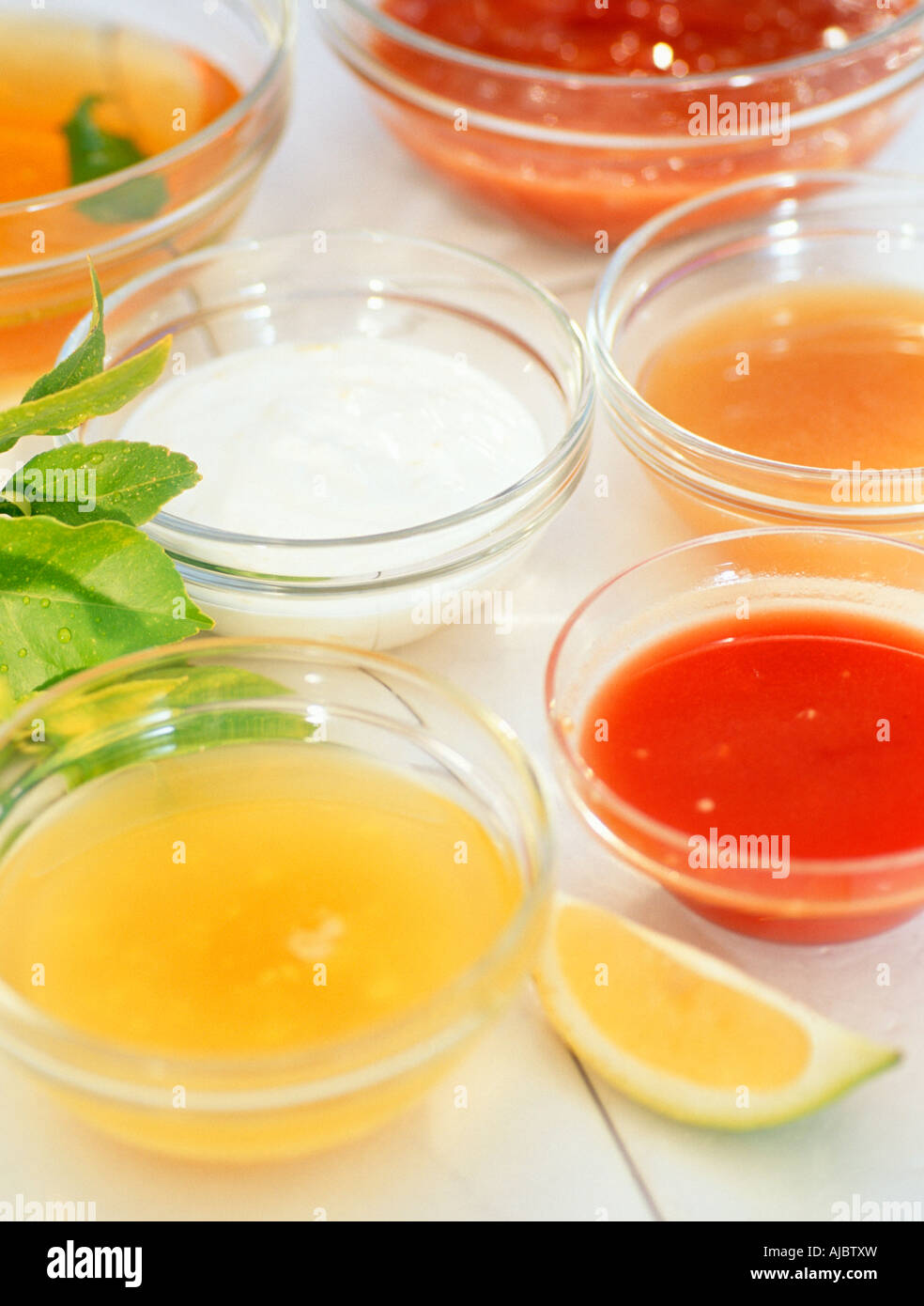 An Assortment of Marinades Stock Photo - Alamy