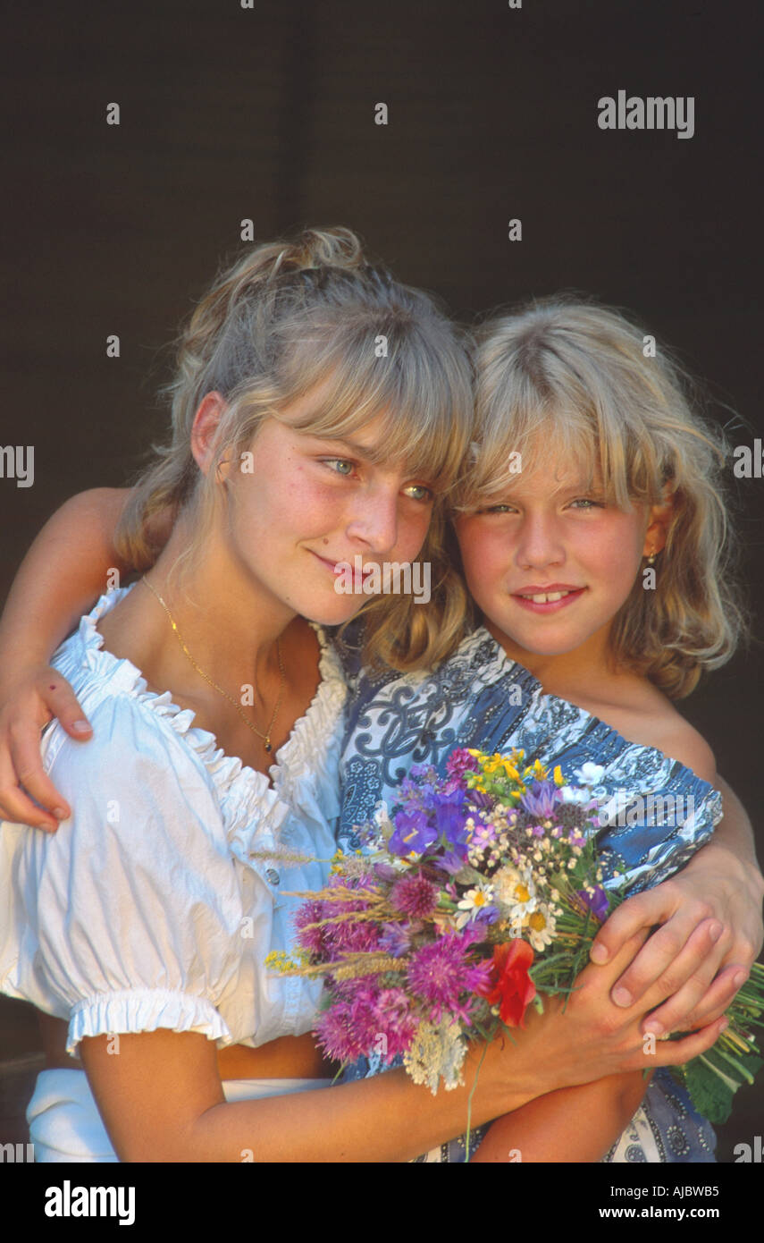 Two flowers in one hi-res stock photography and images - Alamy