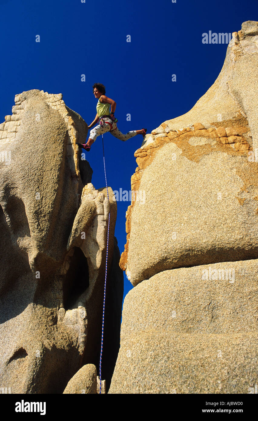 Chimney rock climbing hi-res stock photography and images - Alamy