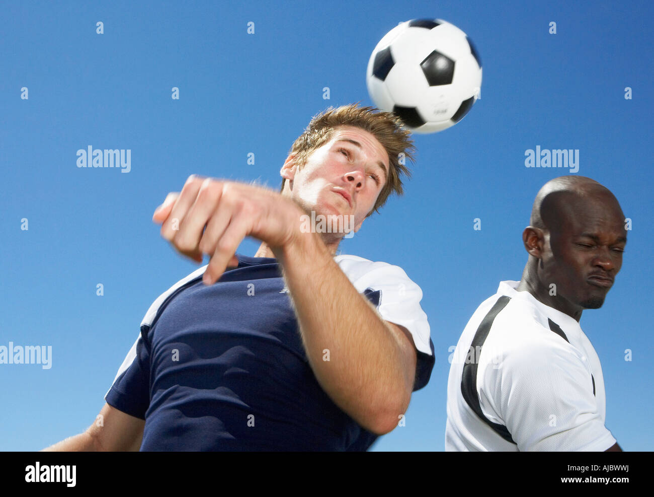 Man playing soccer 35 years hi-res stock photography and images - Alamy