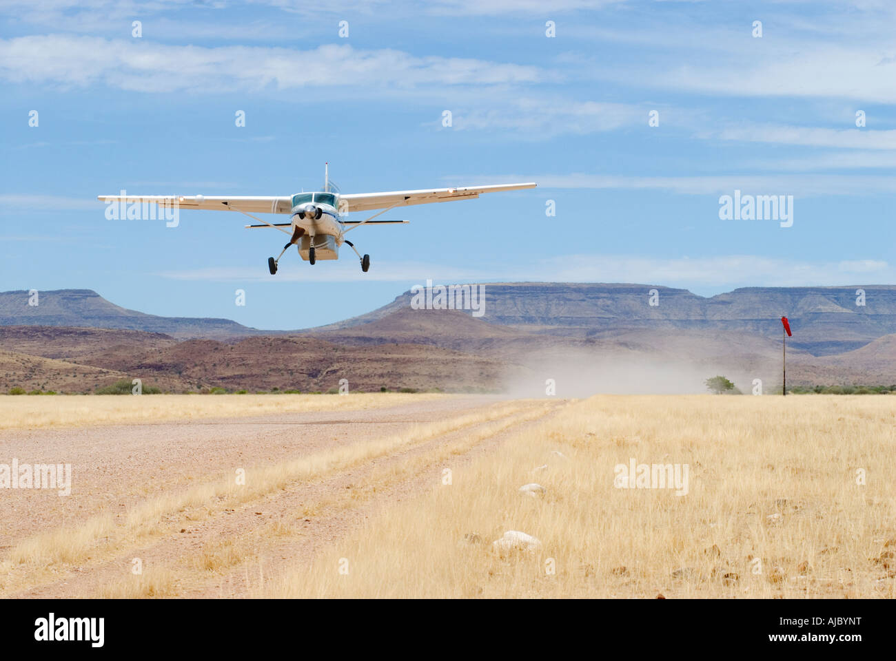 Small Private Plane Taking Off Stock Photo - Alamy