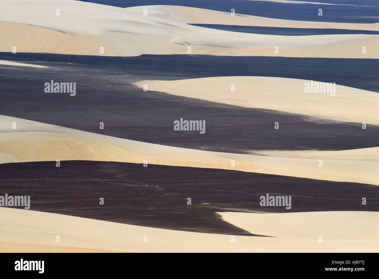 Desert Landscape - Aerial View Stock Photo - Alamy