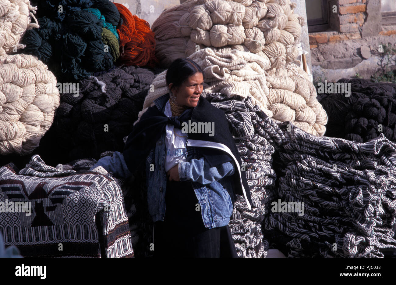 Wool vendor Otavalo is one of Ecuador s most popular tourist ...