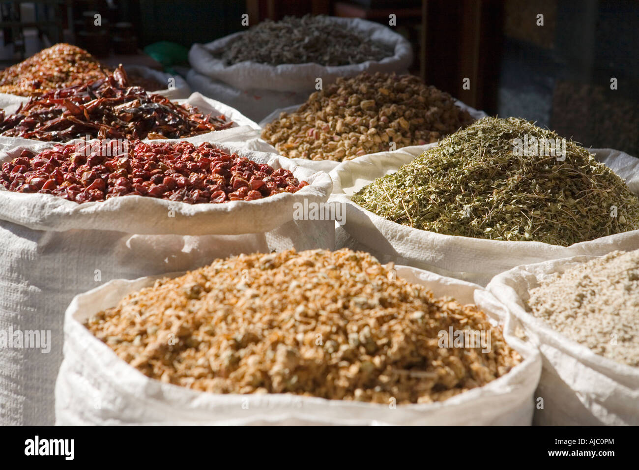 Assorted spices seasonings in hi-res stock photography and images - Alamy