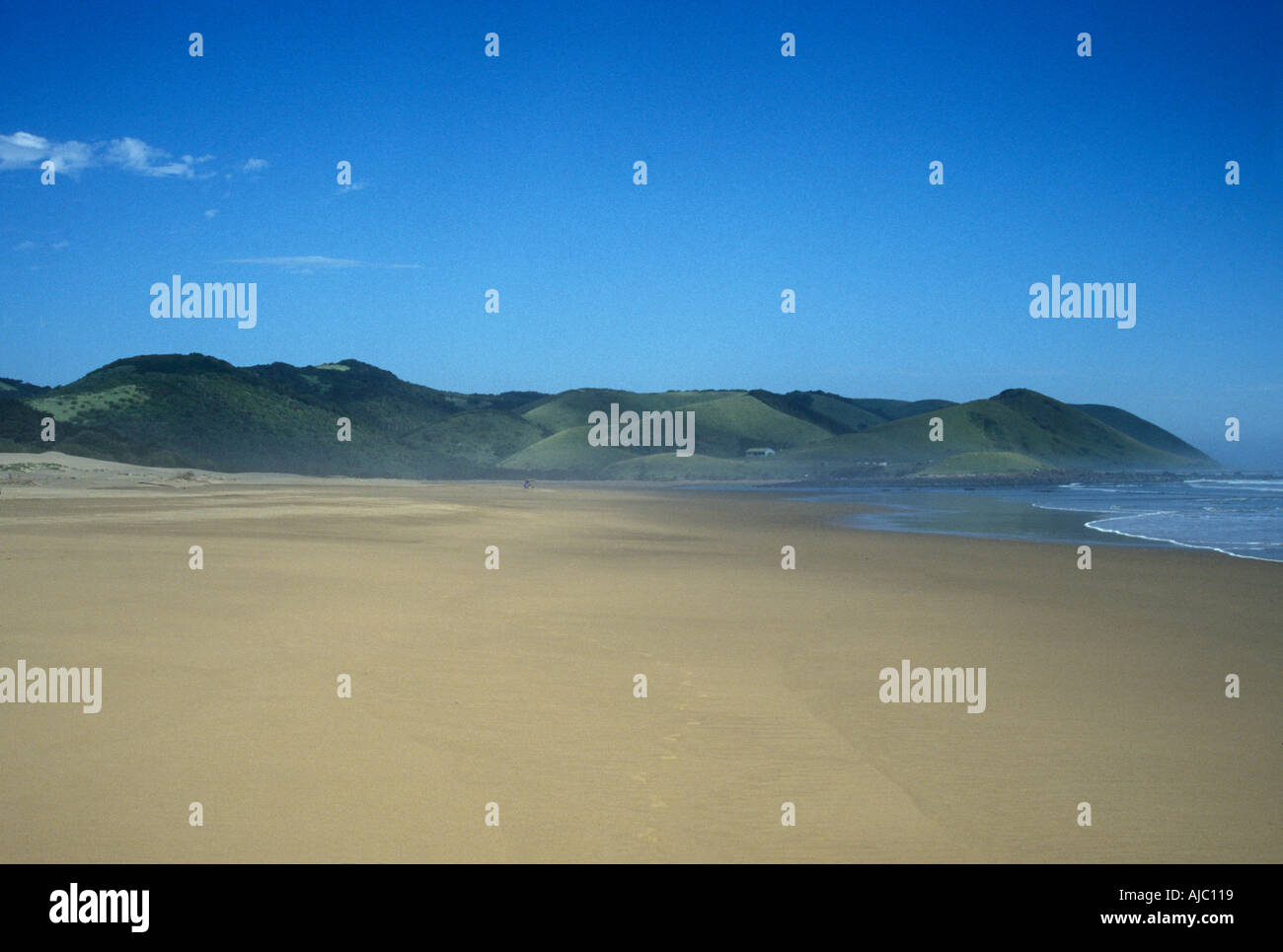 The deserted and remote Wild Coast, Transkei, Eastern Cape, South ...