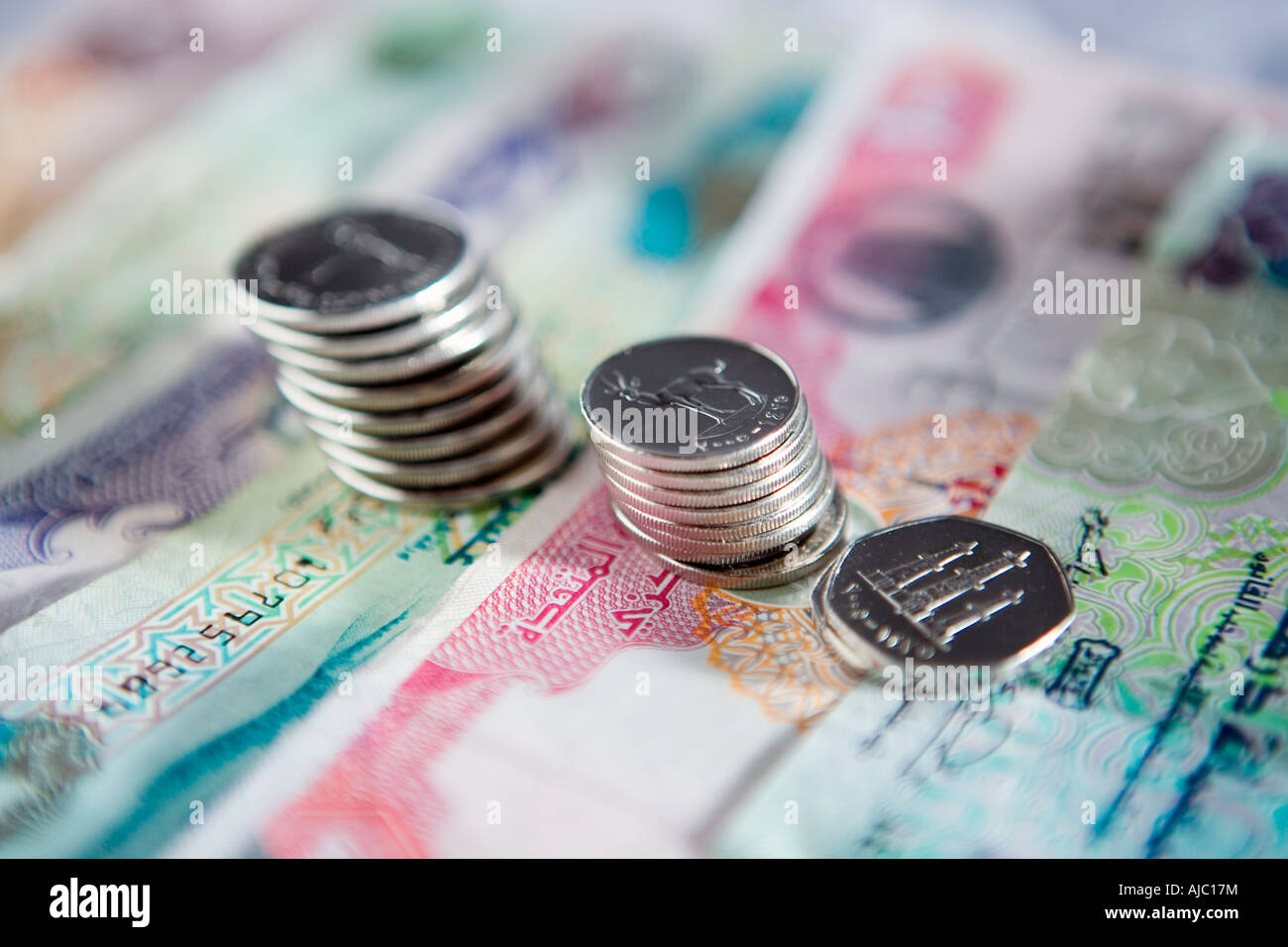 United Arab Emirates Currency (Dirham Stock Photo - Alamy