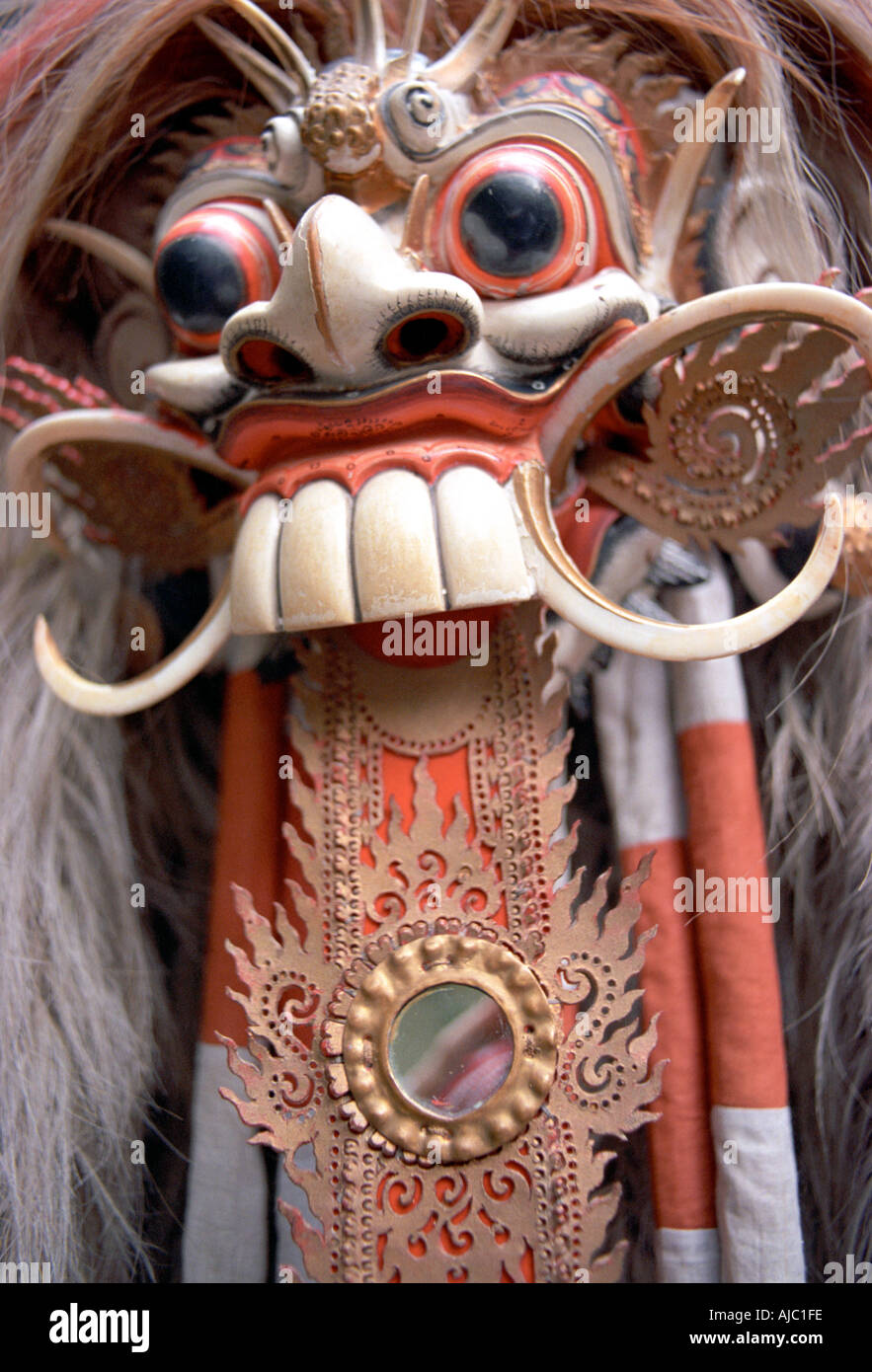 Rangda mythical widow witch personification of evil Commonly depicted ...