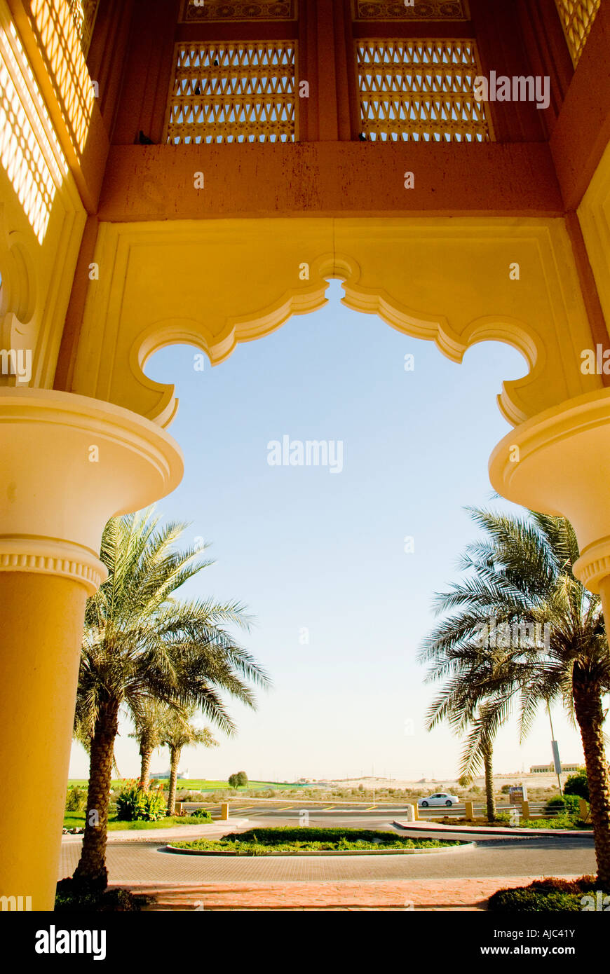 A View of Traditional Arabic Architecture Stock Photo - Alamy