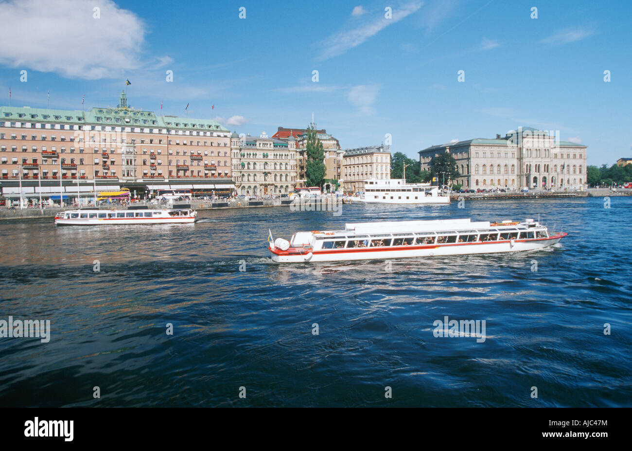 Harbour Scenic and Tour Boat Stock Photo - Alamy