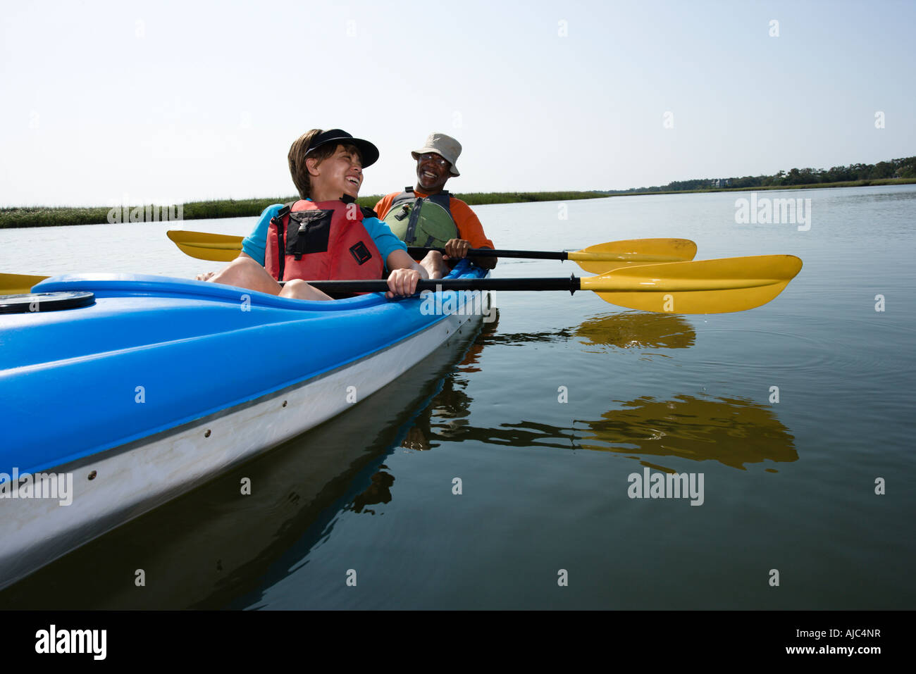 African american couple boating hi-res stock photography and images - Alamy