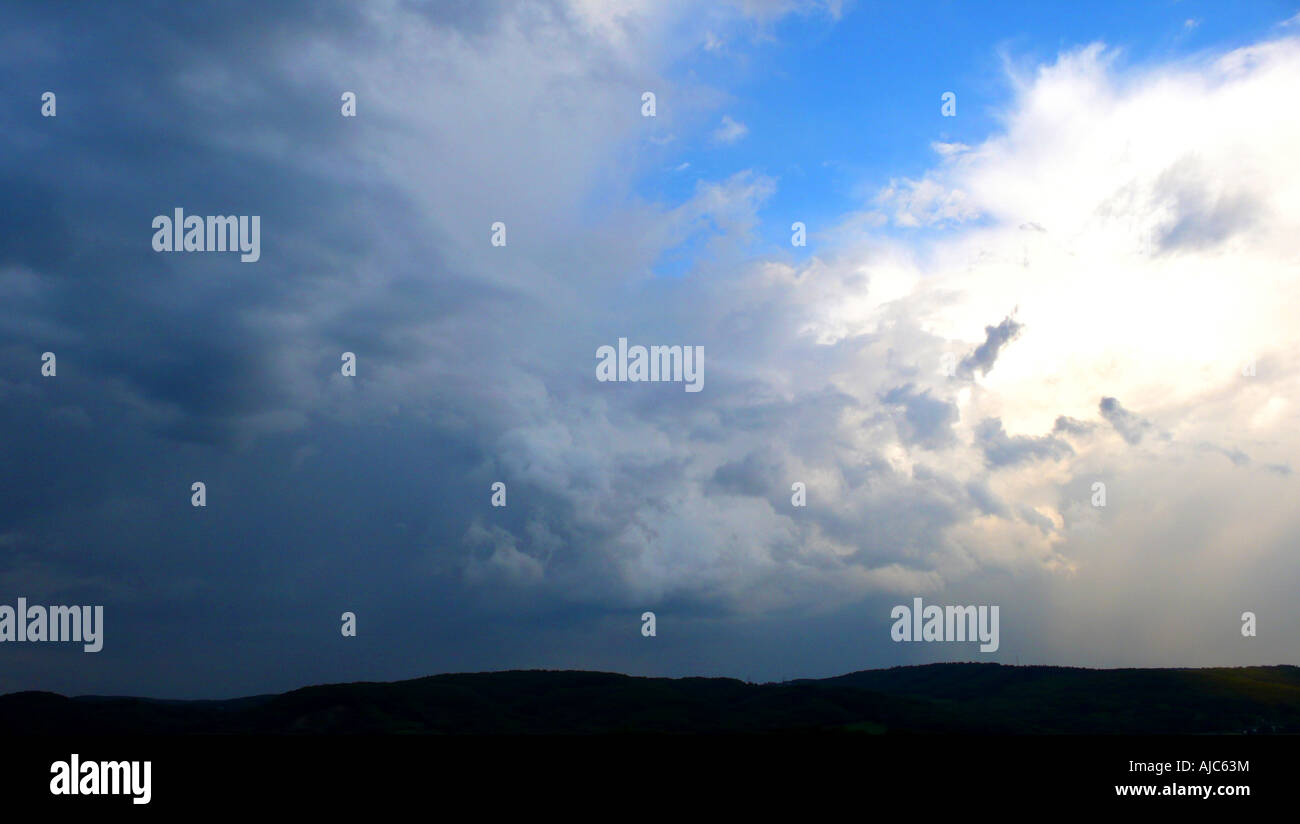 rain clouds, Germany Stock Photo - Alamy