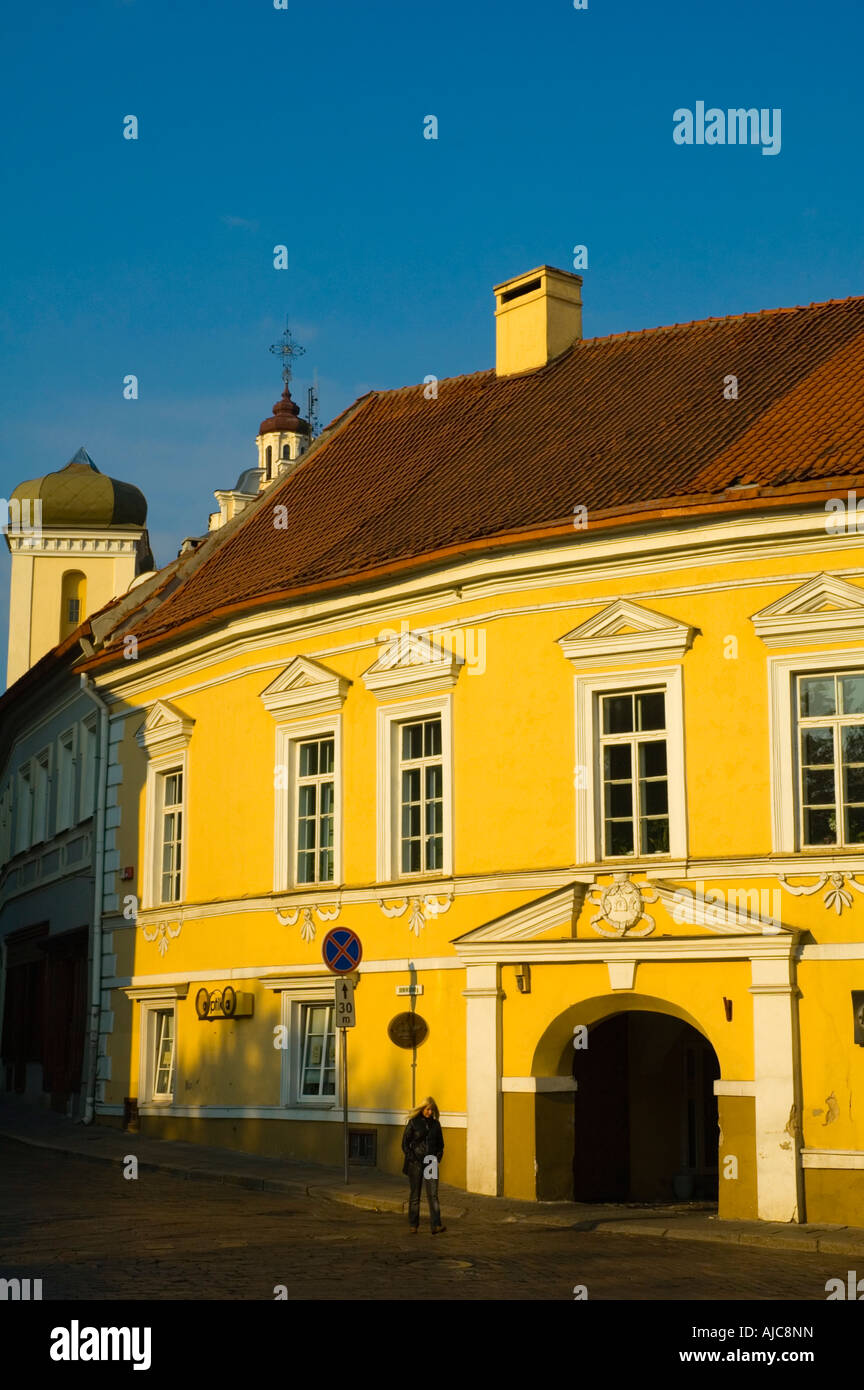 University buildings vilniaus universitetas Vilnius Lithuania Stock ...