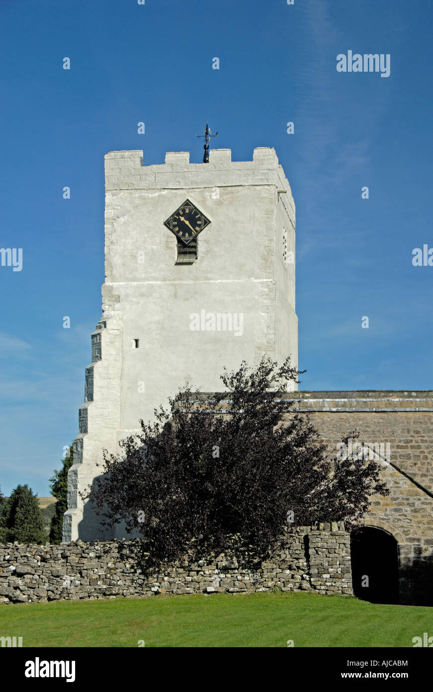 West tower. All Saints Church, Orton, Cumbria, England, U.K., Europe ...