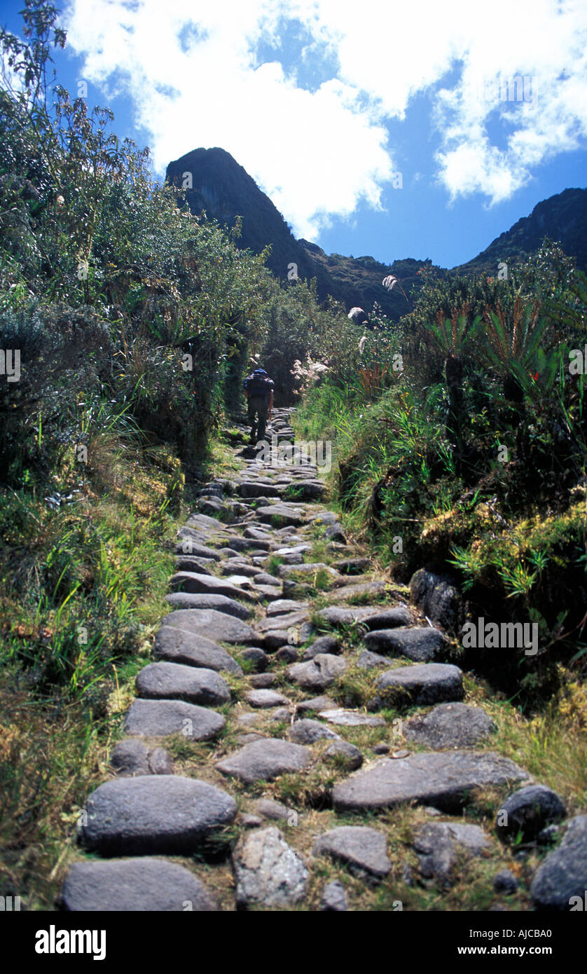Inca stone highway peru hi-res stock photography and images - Alamy