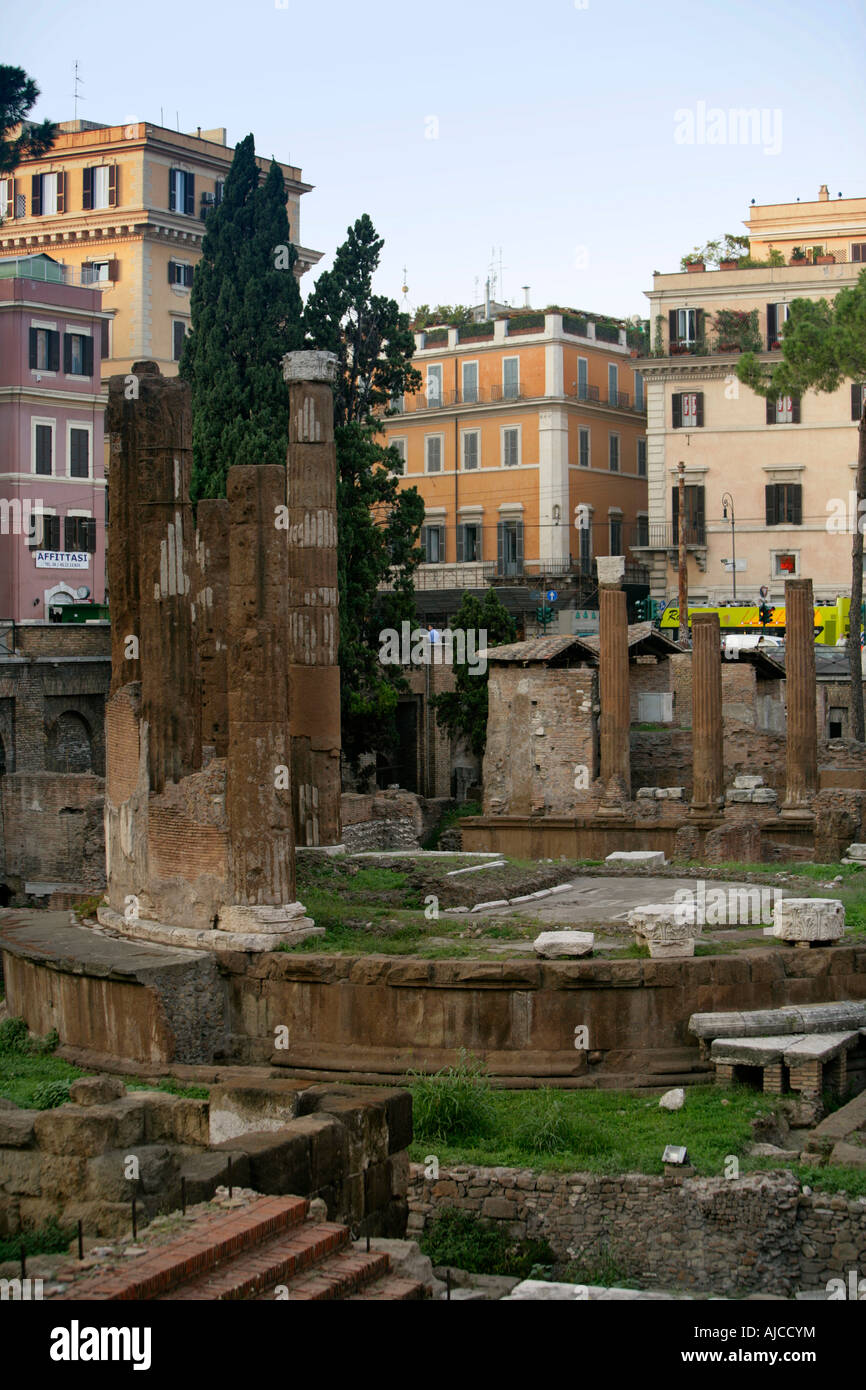 Earliest Ancient Roman Temples In The Largo Di Torre Argentina, Rome ...