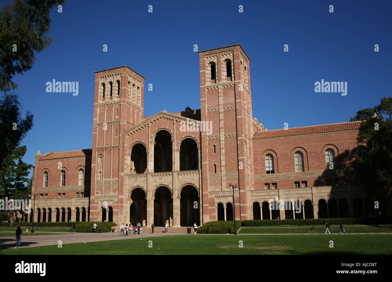 Royce Hall UCLA campus Los Angeles October 2007 Stock Photo - Alamy